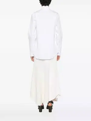 Moschino Ruffled-detail Long-sleeve Shirt