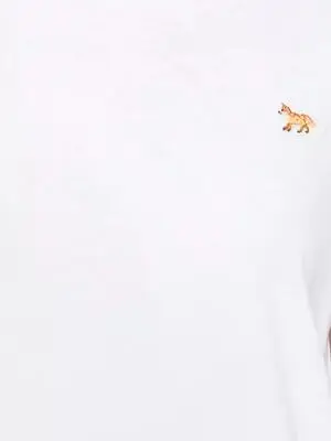 Maison Kitsuné Fox-patch T-shirt