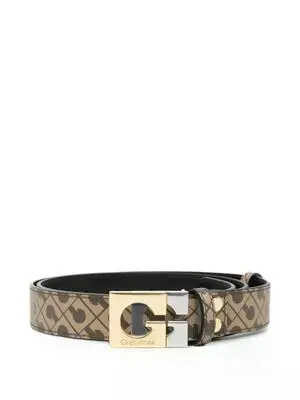 GHERARDINI Millerighe Monogram Logo-buckle Belt