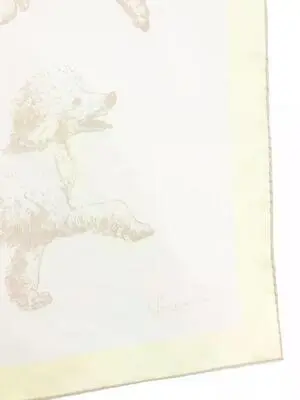 Jacquemus Caniche Large Silk Scarf
