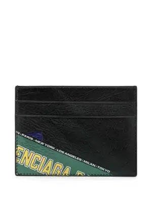 Balenciaga Cash Card Holder In /multicolor