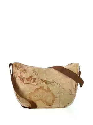 ALVIERO MARTINI 1° CLASSE Geo Classic Shoulder Bag - Neutrals