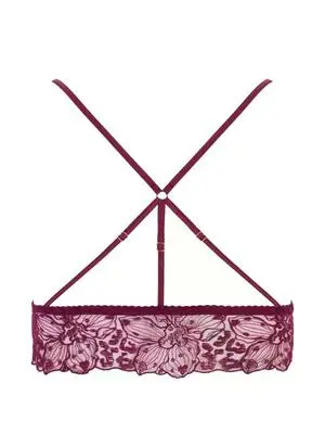 FLEUR OF ENGLAND Floral-lace Bra