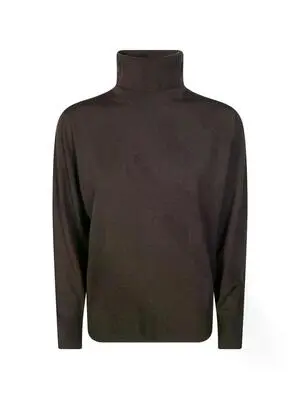 Incotex Roll-neck Knitted Sweater - Brown