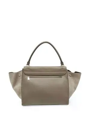 Celine 2012 Large Trapeze Shoulder Bag - Grey