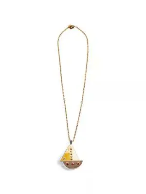 LOUIS VUITTON Float The Boat Pendant Necklace