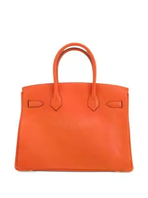 Hermès 2014 30 Birkin Tote Bag - Orange