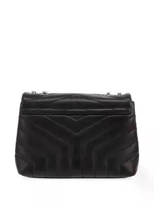 Saint Laurent 2020' Small Loulou Chevron Quilted Shoulder Bag - Black