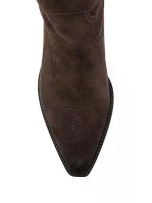 Liu Jo Embroidered Leather Boots