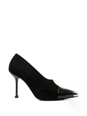 Liu Jo Metal-tip Panelled Pumps - Black