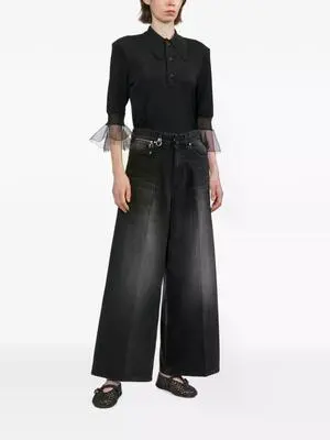 Toga Faded Wide-leg Jeans