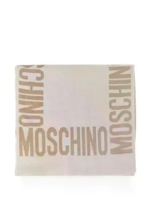 Moschino Scarf With Lurex Thread - Neutrals