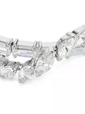 SWAROVSKI Mesmera Crystal-embellished Leaf-motif Bracelets