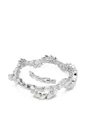 SWAROVSKI Mesmera Crystal-embellished Leaf-motif Bracelets