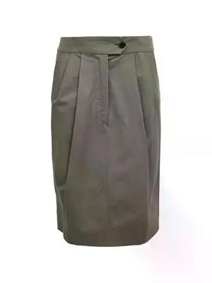 Dries Van Noten Pleated Knee-length Skirt - Green