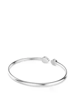 SWAROVSKI Chroma Crystal-embellished Open Bangle - Silver