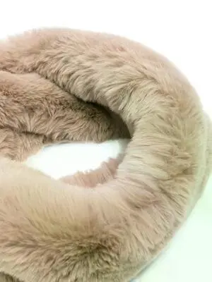 THE FRANKIE SHOP Faux-fur Scarf - Neutrals