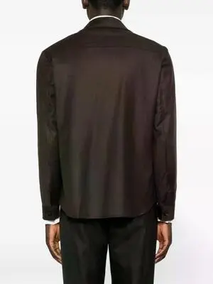 BRIGLIA 1949 John Button-up Pocket-detail Shirt Jacket