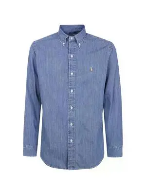 Polo Ralph Lauren Custom Fit Denim Shirt - Blue