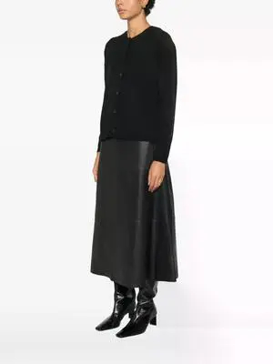ALLUDE Button-up Cardigan