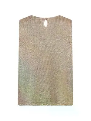 Mizuiro Ind Tape-yarn Knit Vest