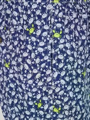 MC2 SAINT BARTH Crab-print Drawstring Swim Shorts