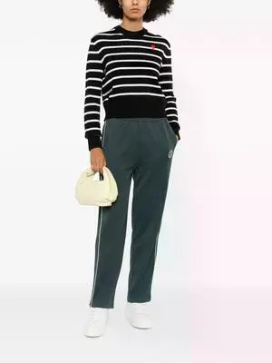 AGNES B. Logo-patch Trousers