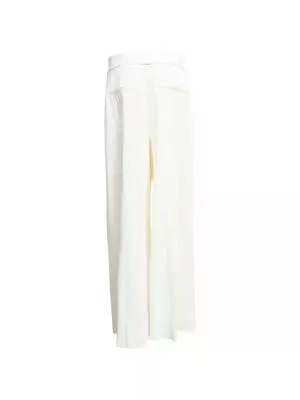 Khaite Pleated Wide-leg Trousers