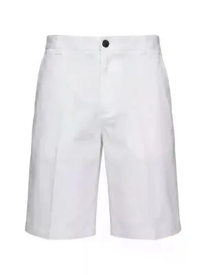 Gucci Cotton-poplin Trousers With Web - White