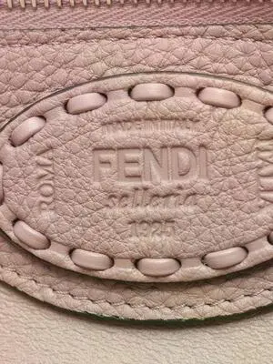 Fendi 2000-2010 Medium Leather Selleria The Way Satchel