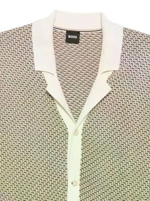 BOSS Geometric-pattern Cardigan