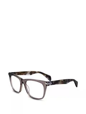 Rag & Bone Tortoiseshell-effect Square-frame Glasses - Brown