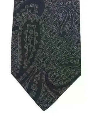 Kiton Paisley-print Tie