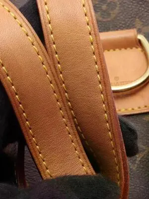 LOUIS VUITTON 2002 Monogram Montsouris Mm Backpack - Brown
