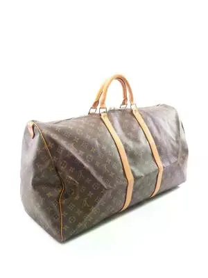 LOUIS VUITTON Monogram Keepall 60 Travel Bag