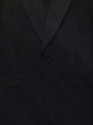 Givenchy Single-breasted Deconstructed Jacket In Wool And Mohair