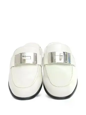 Hermès Iota Kelly Buckle Mules
