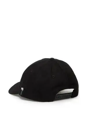 Palm Angels Spray Logo-embroidered Baseball Cap