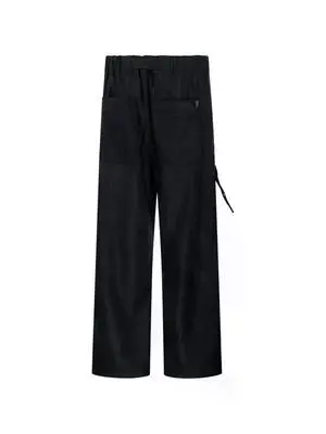 DARKPARK Jordan Belted Wide-leg Wool Trousers