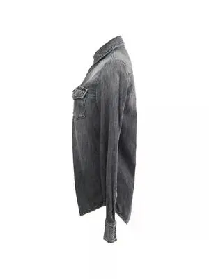 Saint Laurent Washed Denim Shirt