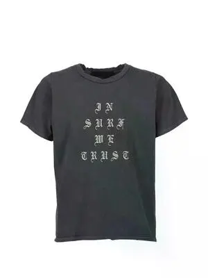 JUN/NAKAYAMA I.s.w.t Graphic-print T-shirt - Black