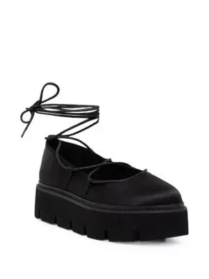 BUFFALO Darya Ghillie Lace-up Platform Pumps
