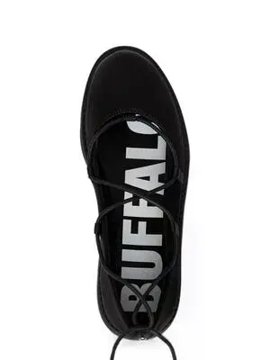 BUFFALO Darya Ghillie Lace-up Platform Pumps