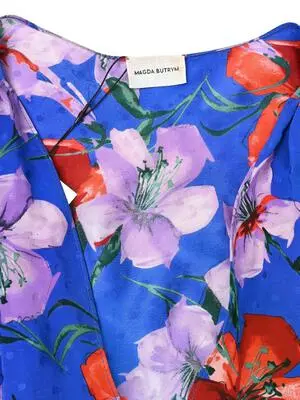Magda Butrym Lagos Floral-print Dress