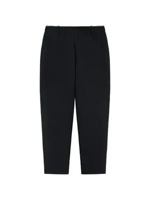 Emporio Armani Button Trousers - Blue