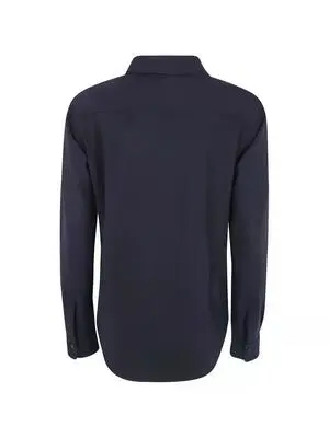 Aspesi Glue Press-stud Fastening Shirt - Black