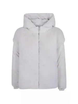Essentiel Antwerp Faux-fur Hooded Jacket - White
