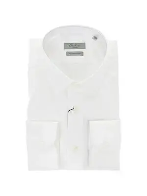 Corneliani Long-sleeve Cotton Shirt - White