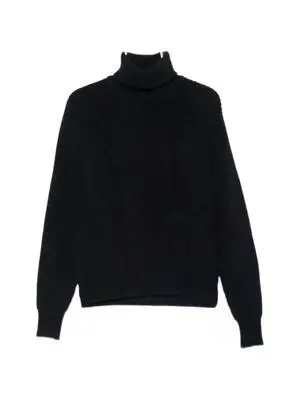 FORTELA Ribbed-knit Roll-neck Sweater - Blue