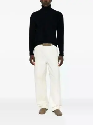 FORTELA Ribbed-knit Roll-neck Sweater